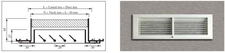 Fresh air grilles manufacturer & supplier in Dubai | Airmaster