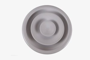 Round Ceiling Diffuser - Adjustable core | Square ceiling diffuser